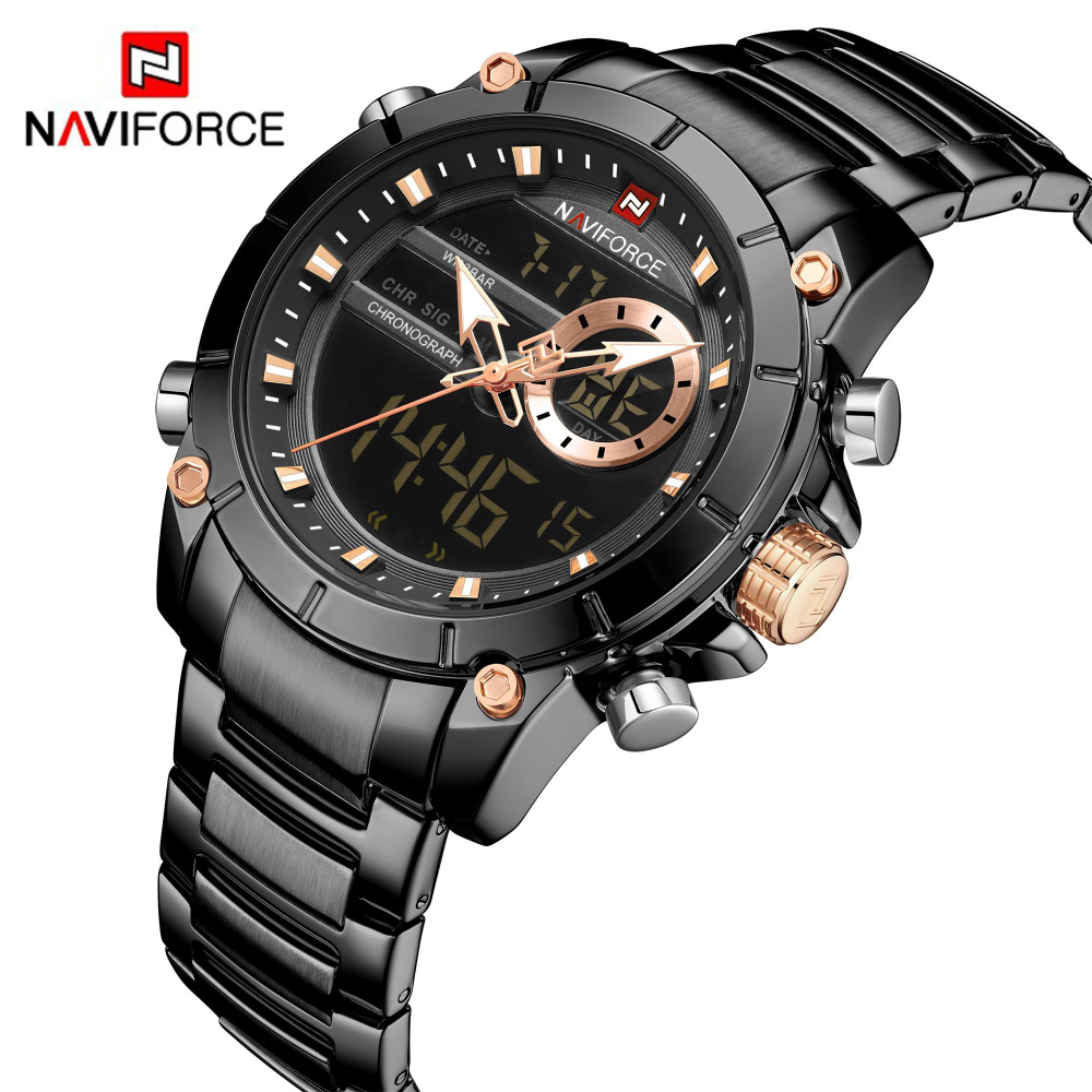 NAVIFORCE Часы наручные - купить с доставкой по выгодным ценам в ...