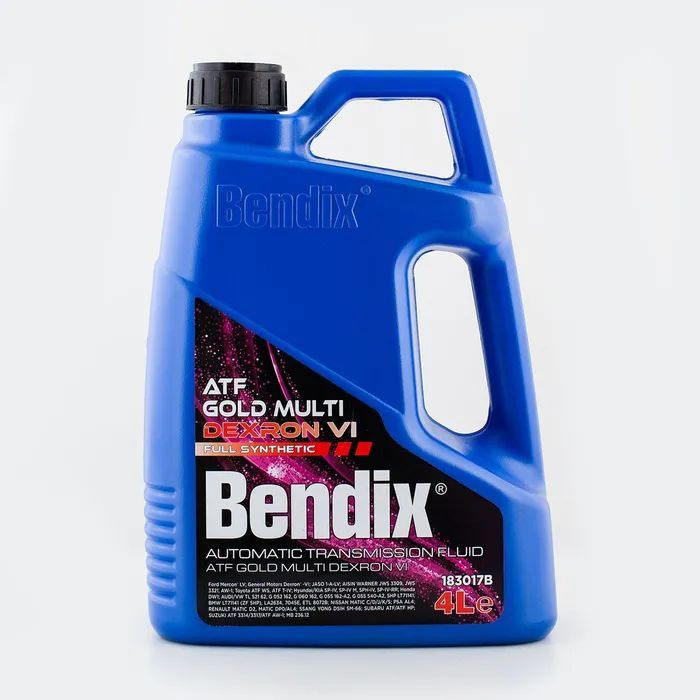 Масло трансмиссионное BENDIX 4л синтетика GOLD ATF MULTI DEXRON VI ...