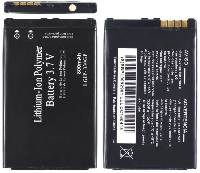 Аккумулятор LGIP-330GP, LGIP-330G для LG KF300/GM210/KF240/KM380/KM500 ...