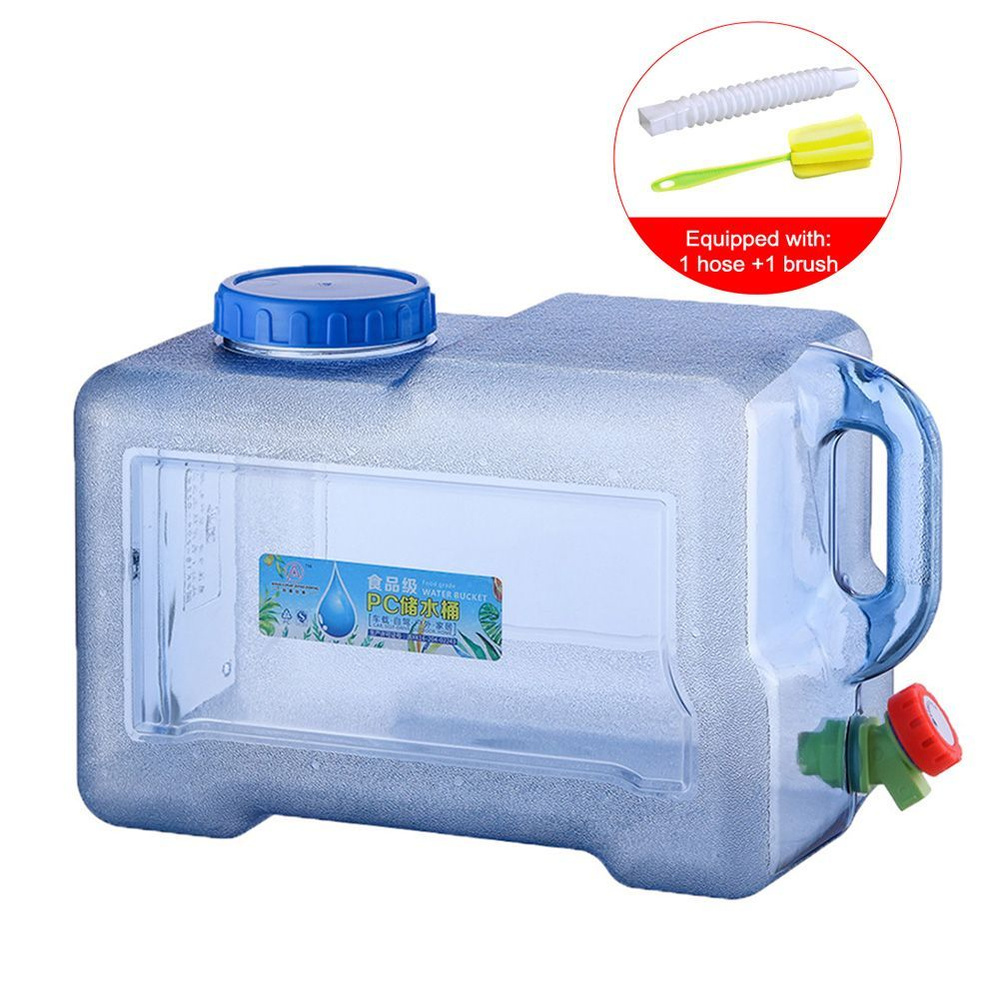 Портативный кемпинговый бак для воды с краном / Экологически чистый ...