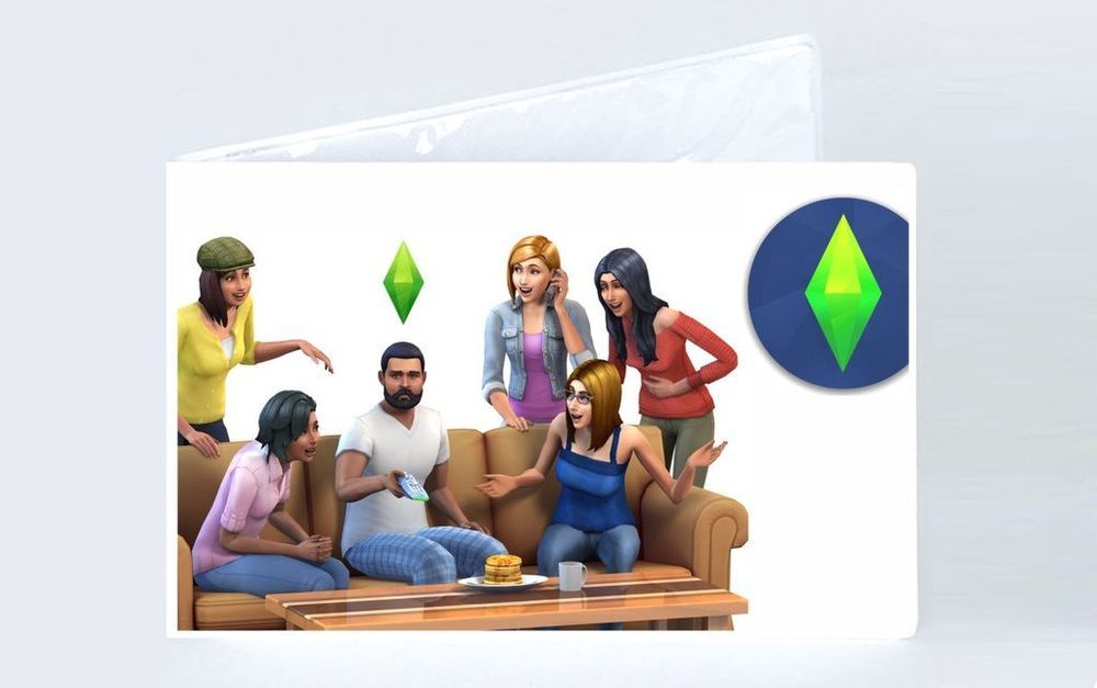 Обложка на студенческий билет The Sims, Симс №12 - купить с доставкой ...
