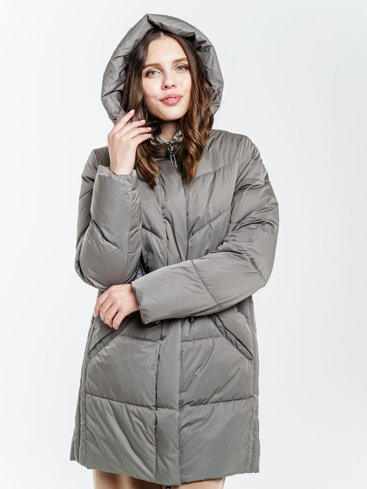 Пуховик Mishele - купить с доставкой по выгодным ценам в интернет-магазине OZON (1261541345)