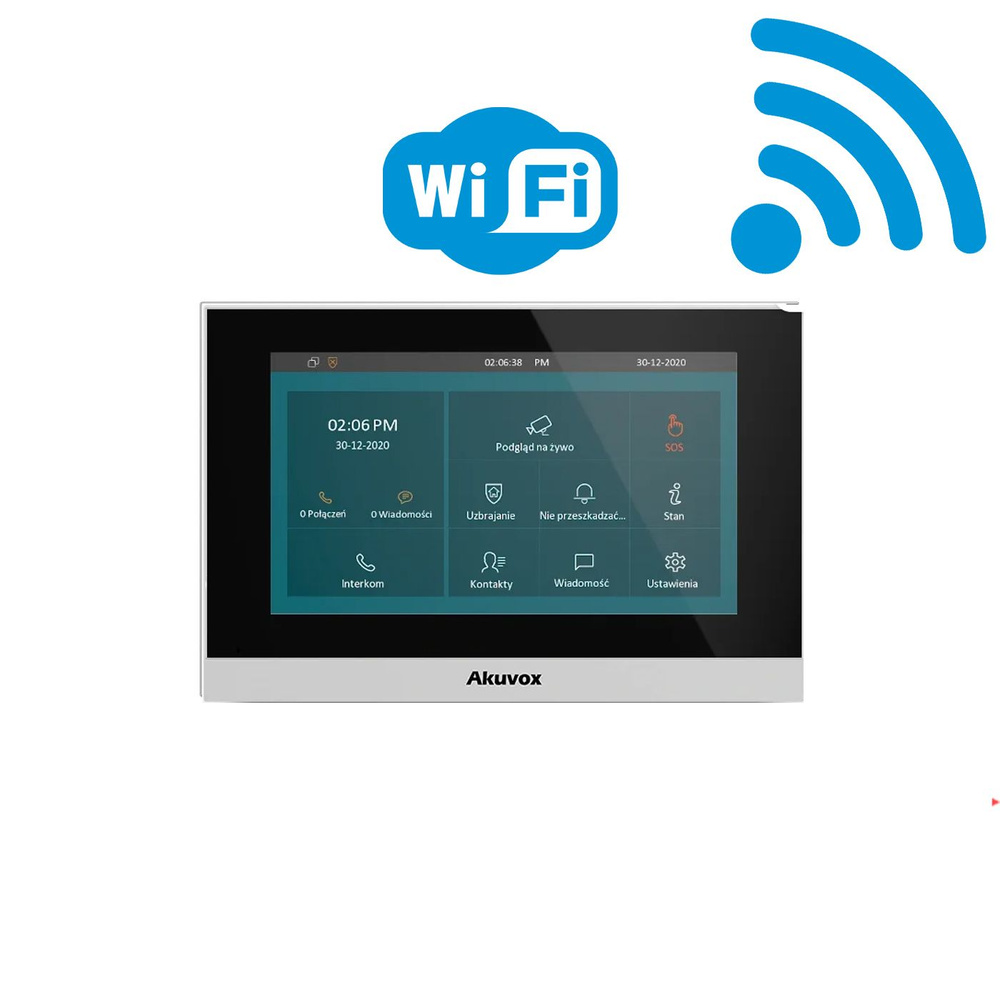 Видеодомофон Akuvox C313W, 800x480 купить по низким ценам в интернет ...