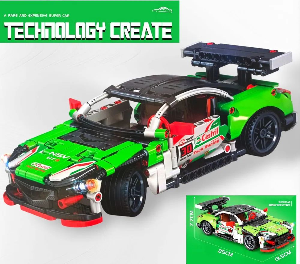 Конструктор гоночная машина - купить с доставкой по выгодным ценам в ...