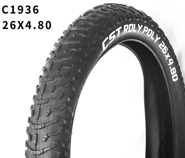 Покрышка для фэтбайка CST 26x4.80 C-1936 ROLY POLY, корд сталь - купить ...