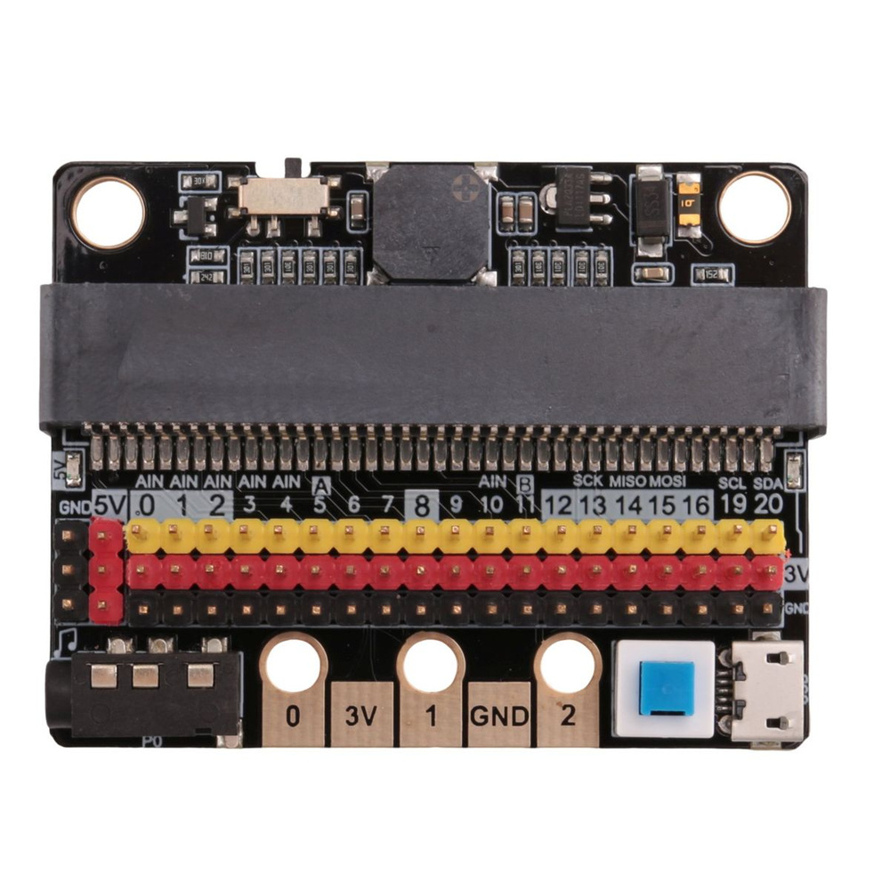Плата расширения Micro-Bit IOBIT V2.0 Breakout Adapter Shield с ...