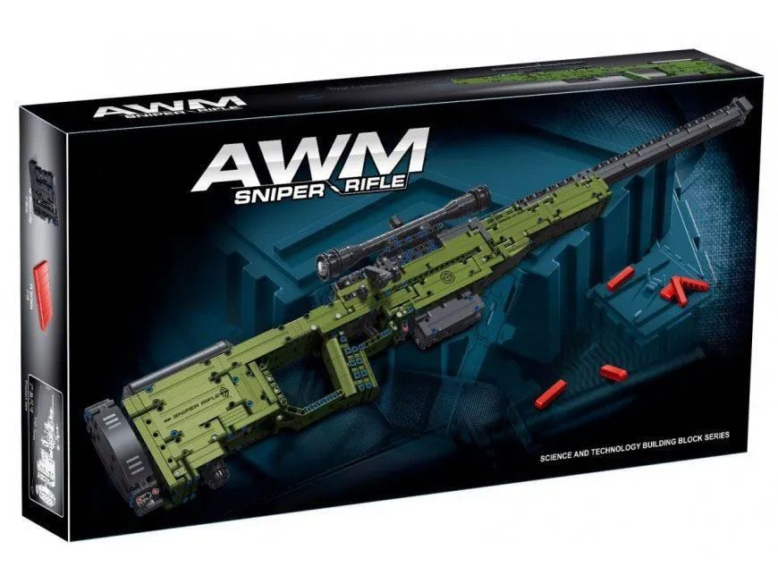 Конструктор Снайперская винтовка AWM - купить с доставкой по выгодным ...