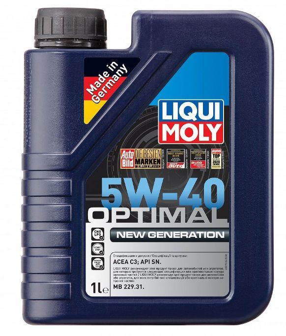 Масло моторное Liqui Moly 5W-40 НС-синтетическое - купить в интернет ...