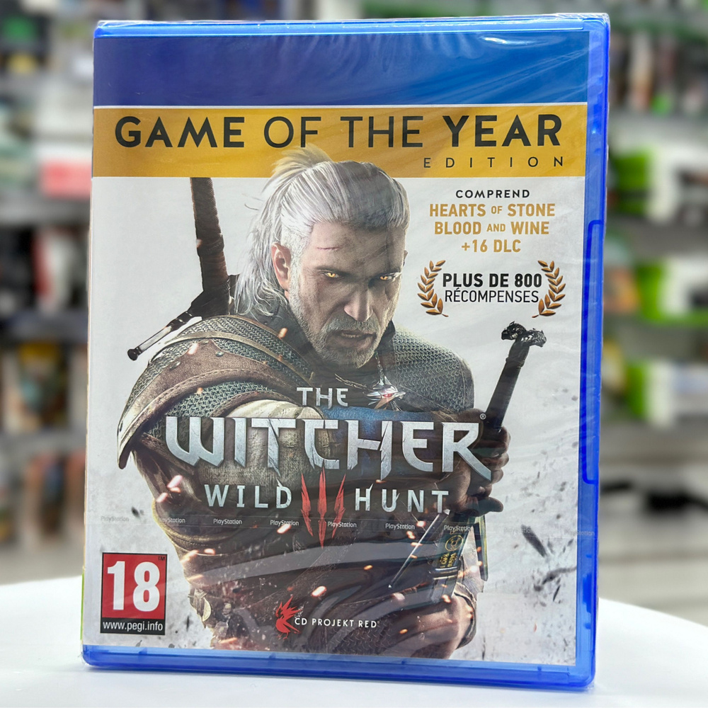 Игра Ведьмак 3 Дикая Охота Полное Издание (PlayStation 4, Русская ...