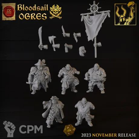 Warhammer Ogor Pirates/Огры-пираты - купить с доставкой по выгодным ...