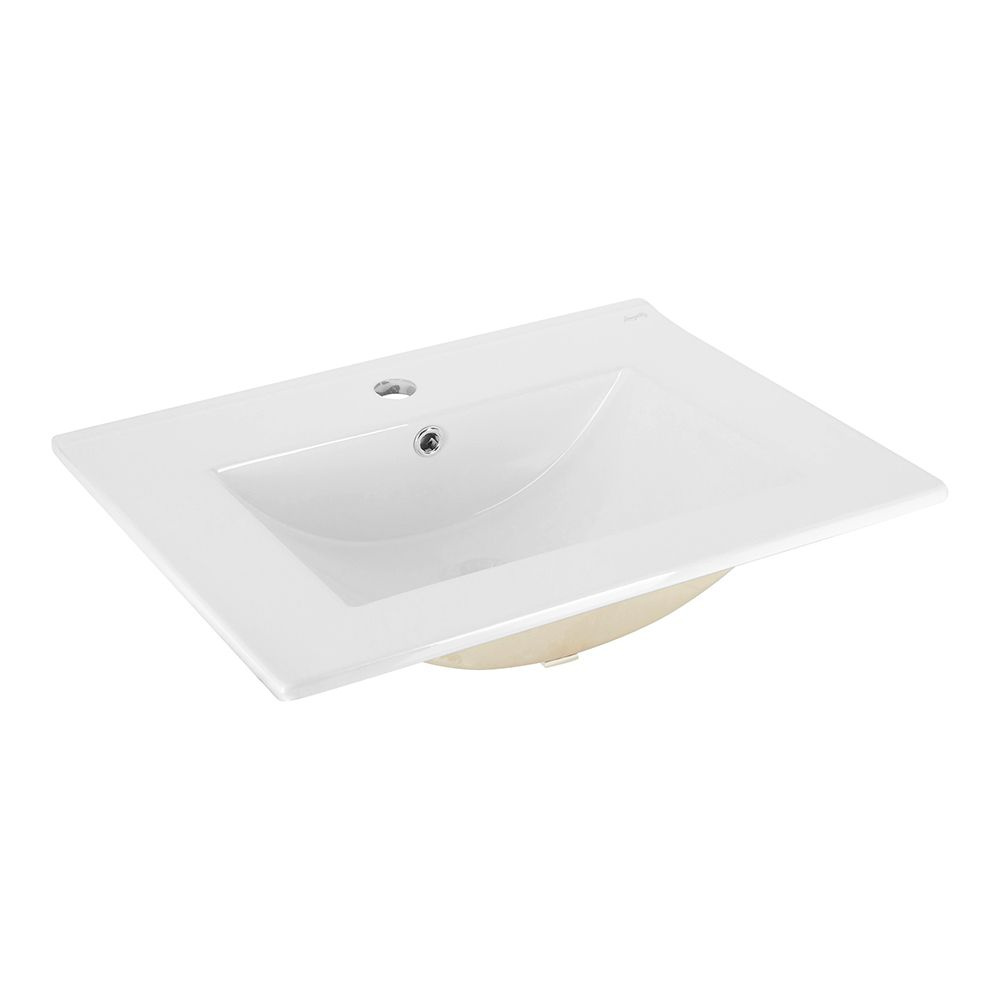 Раковина Lavelly Square 600 мм встраиваемая белая (ADB-104B) купить на ...