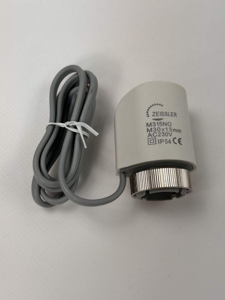 Сервопривод электротермический, нормально открытый AC230V IP54 ZEISSLER ...