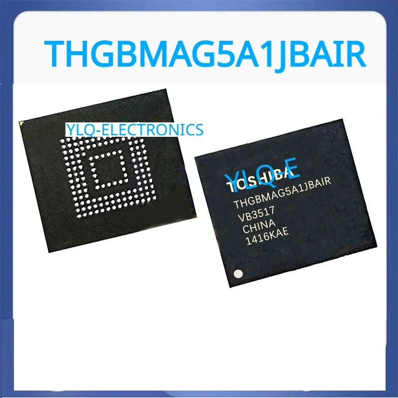 THGBMAG5A1JBAIR Оригинальный новый чип интегральной схемы 4GB EMMC BGA ...