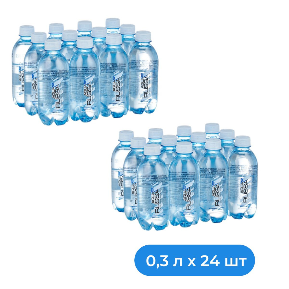 Aqua Russa Вода Питьевая Негазированная 300мл. 24шт - купить с ...