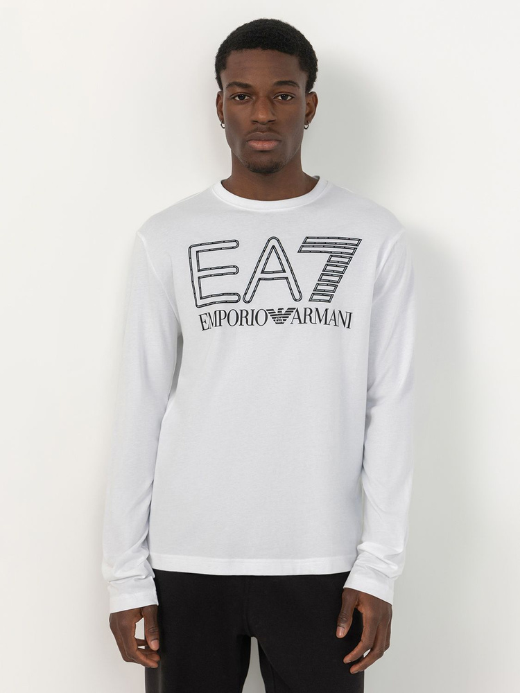 Лонгслив EA7 Logo Series - купить с доставкой по выгодным ценам в ...