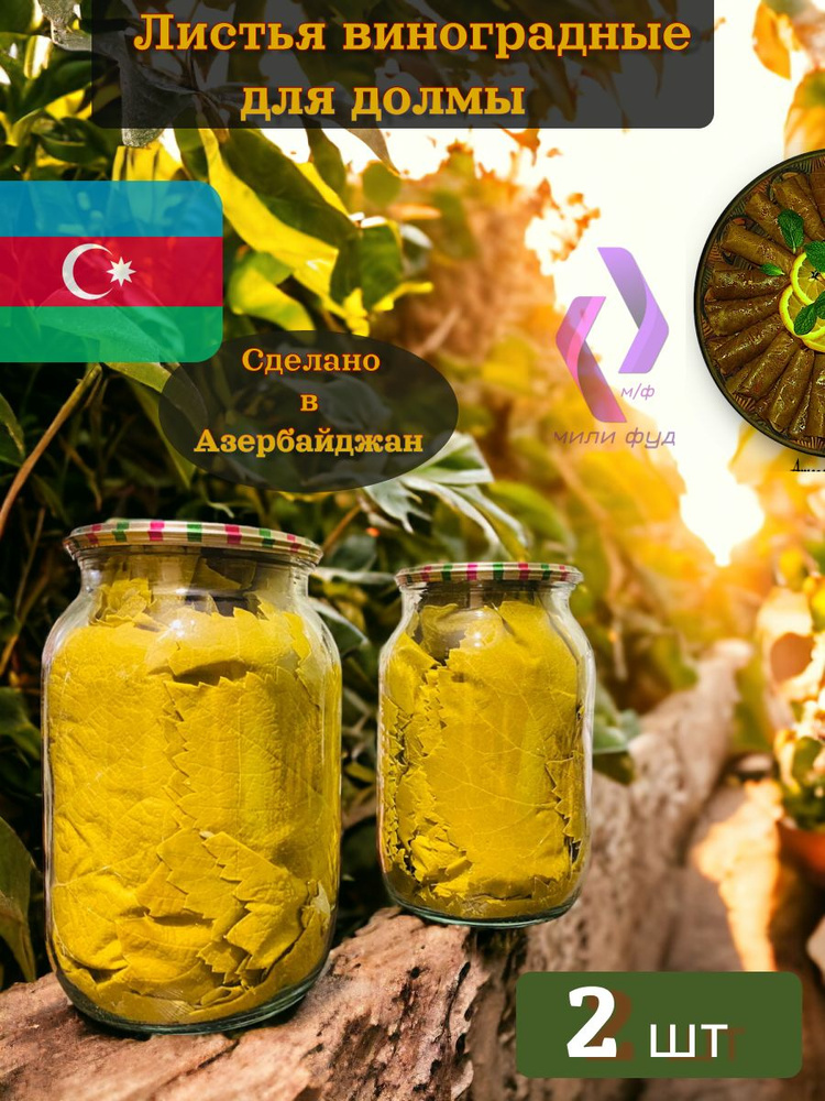 Виноградные листья для долмы 2 шт (сухой) купить на OZON по низкой цене ...