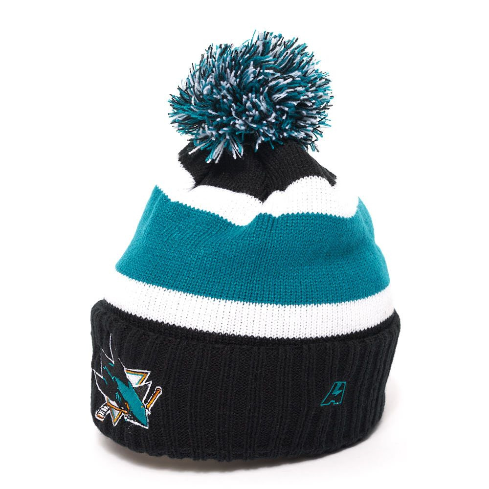 Шапка с помпоном Atributika & Club San Jose Sharks купить на OZON по ...