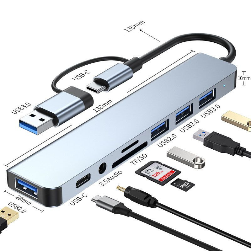 Разветвитель USB-C и USB для неограниченных возможностей подключения и ...