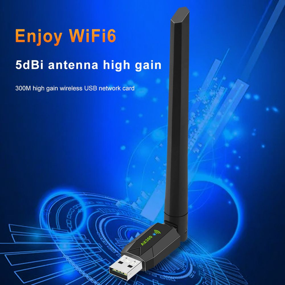 Сетевая карта Беспроводная сетевая карта WiFi6, без драйверов ...