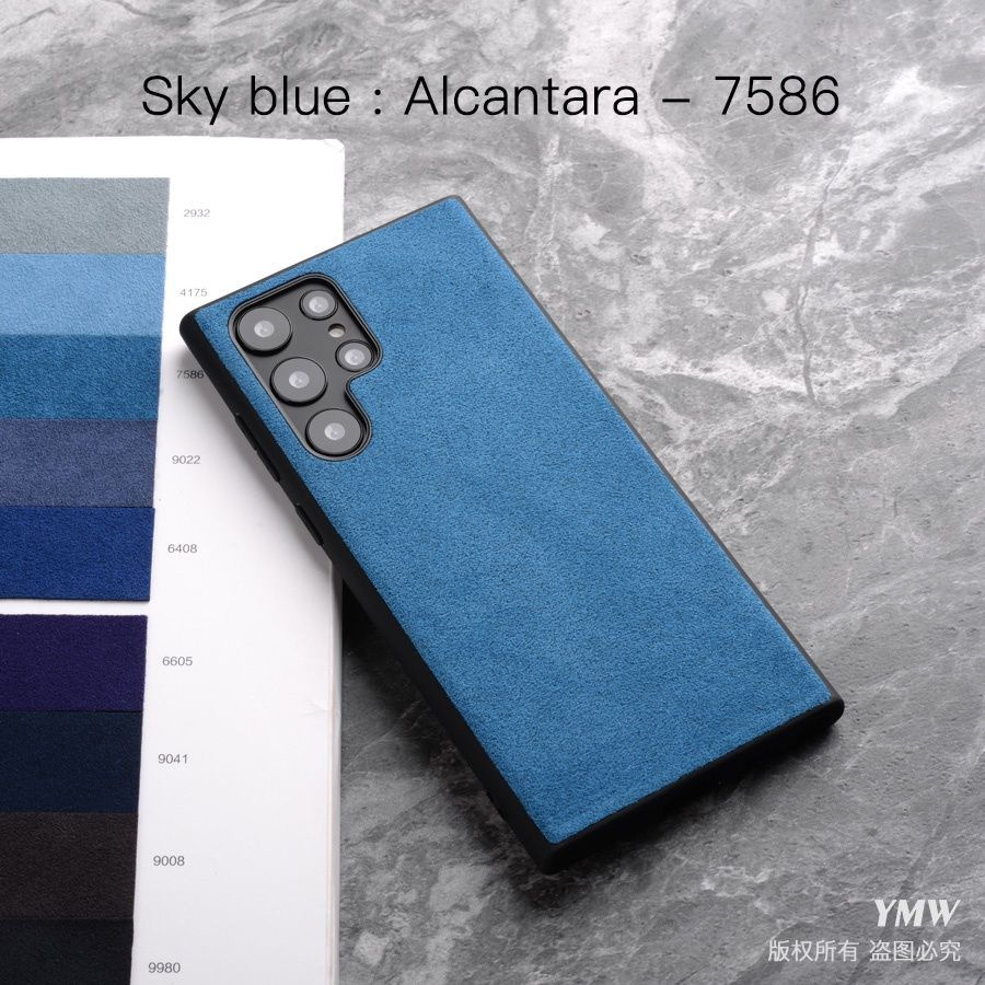 Роскошный чехол для телефона из алькантары для Samsung Galaxy S21 FE ...