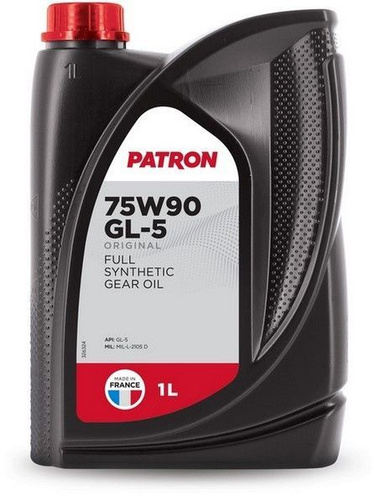Масло трансмиссионное синтетическое PATRON ORIGINAL SAE 75W-90, API GL5 ...