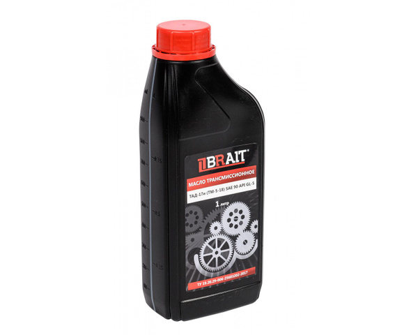 Масло BRAIT трансмиссионное ТАД-17 API GL-5 SAE 946 мл купить на OZON по низкой цене (2837749270)