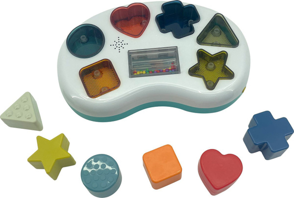 Детский развивающий сортер Runjia, 6 форм, со светом и звуком, для ...