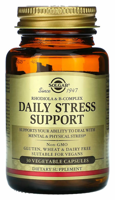 Solgar Капсулы Дневной стресс контроль Daily Stress Support