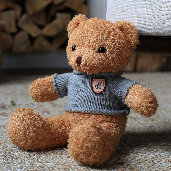 Мягкая игрушка Плюшевый Медведь 30 см / Мишка в подарок девушке ...