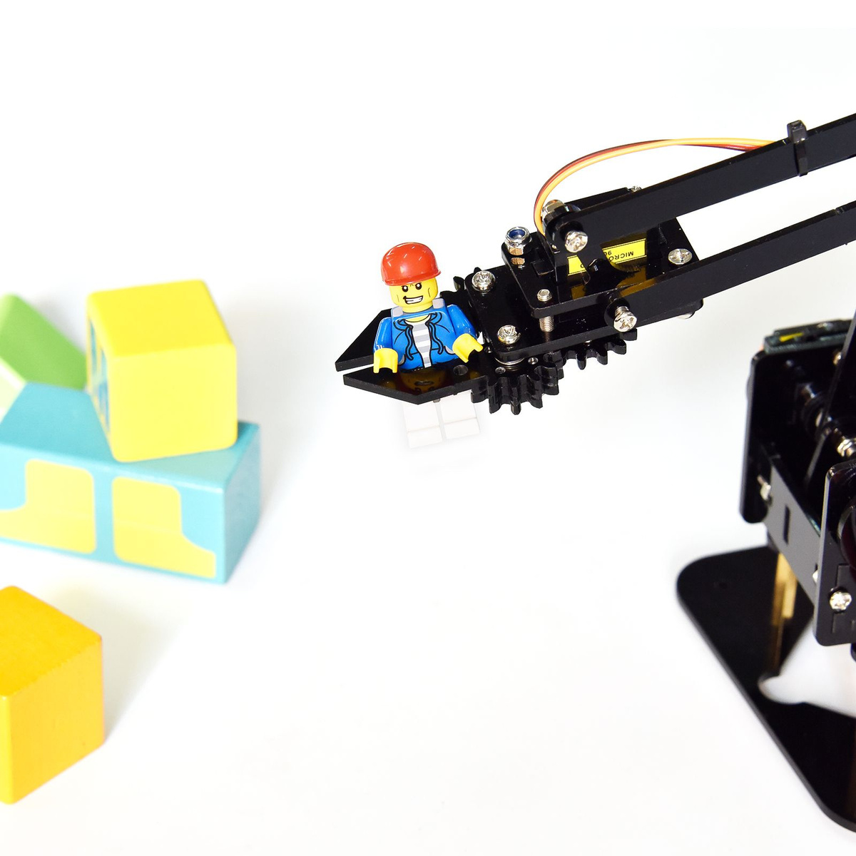Набор Keyestudio 4DOF Robot Arm Kit механическая роботизированная-рука на базе Arduino с учебным ...