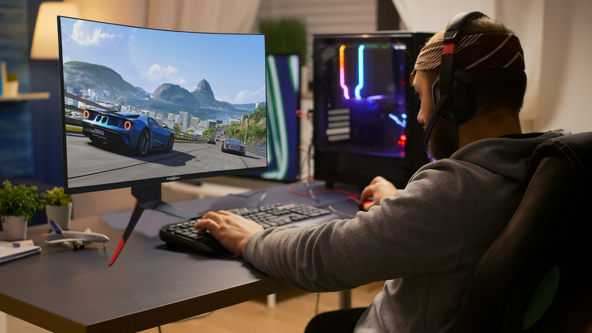 Монитор Teefy 2к 170 гц игровой изогнутый 1500R без рамки 32" - купить ...