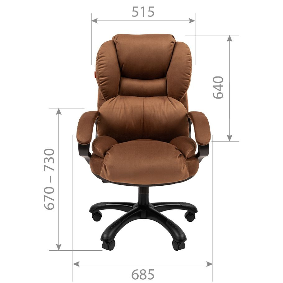 Компьютерное кресло для дома и офиса CHAIRMAN HOME 434, офисное кресло ...