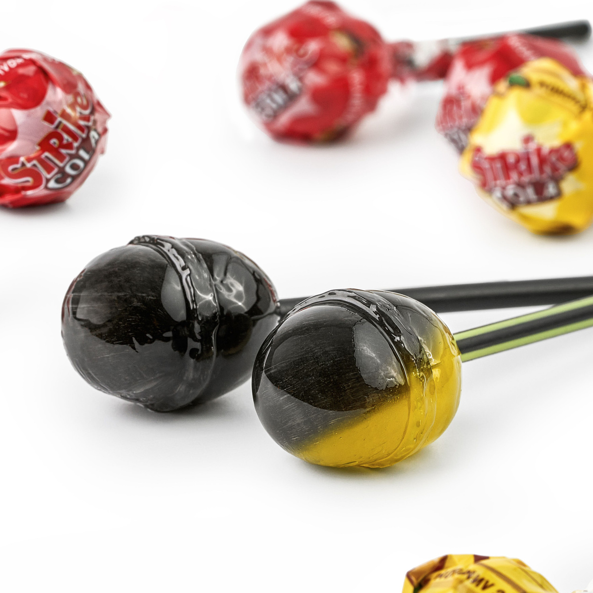 Чупа чупс конфеты Strike Cola на максималках, 400 шт, ТМ KDV купить на ...