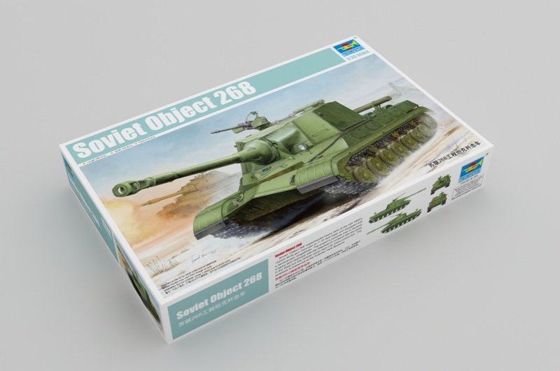 Сборная модель танка Trumpeter Soviet Object 268, масштаб 1/35 купить ...