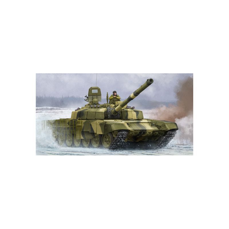 09507 Trumpeter 1/35 Сборная модель танка Russian T-72B2 MBT (ROGATKA ...