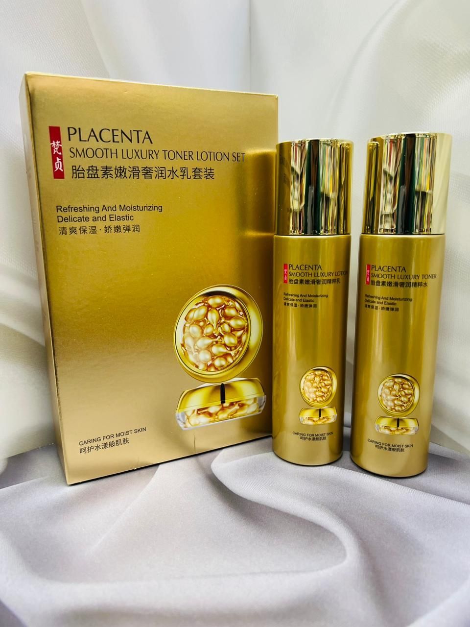Набор Placenta smooth luxury toner lotion set 2 по 100 мл купить на ...