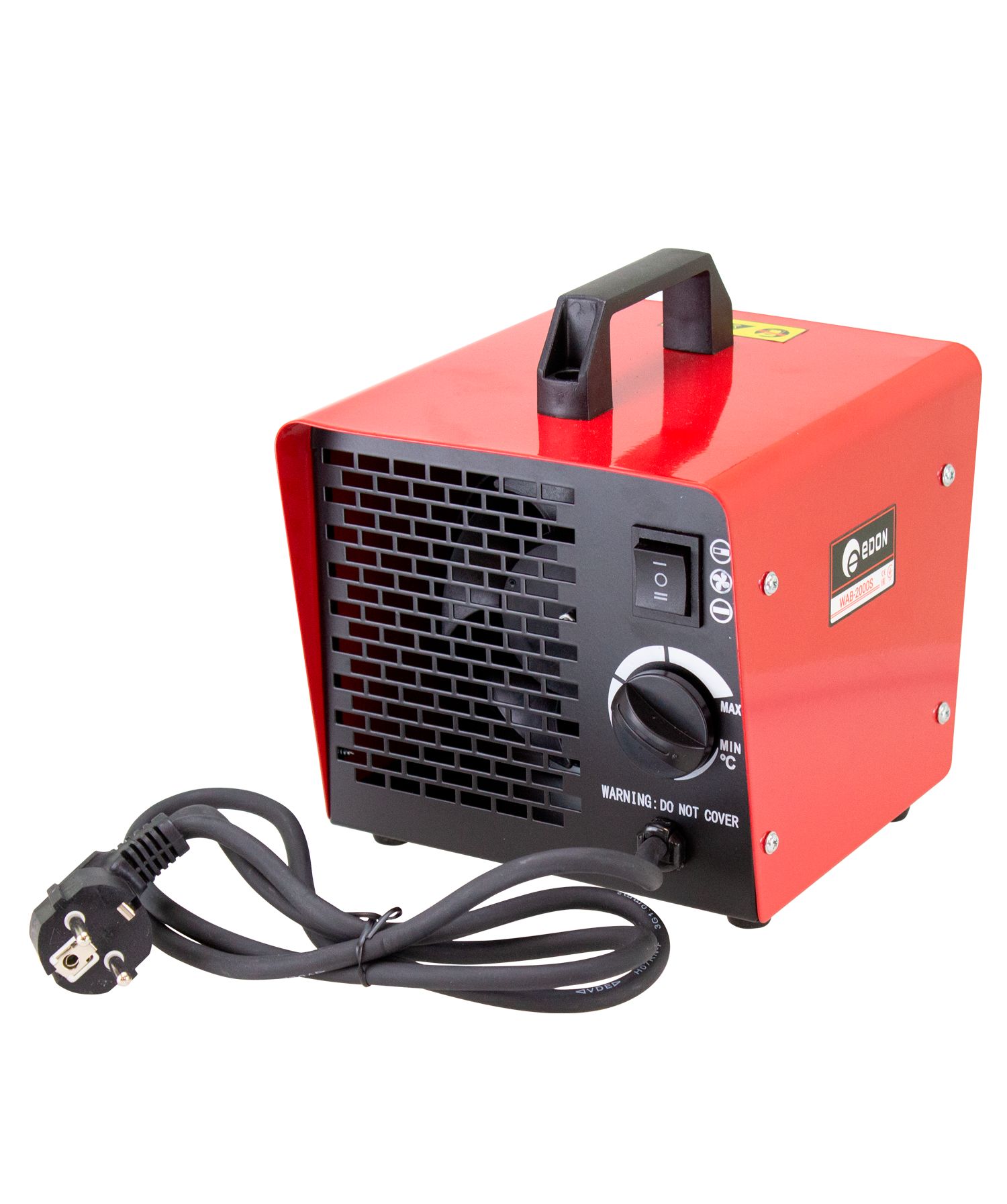 Тепловая пушка электрическая Edon WAB-2000S / Тепловентилятор 220В / Обогреватель - купить по ...