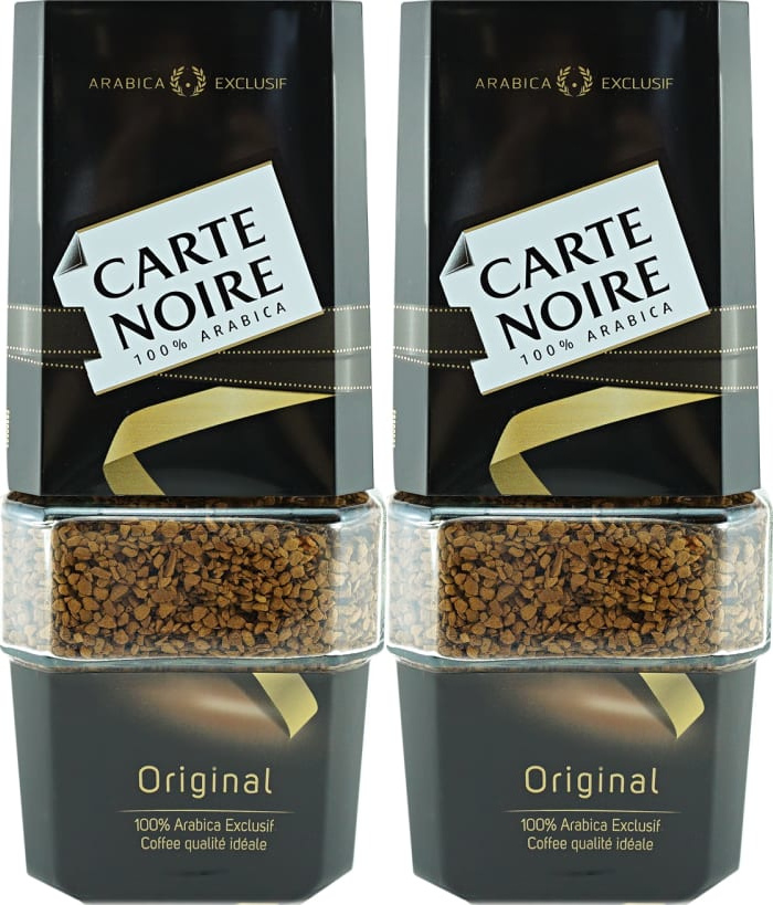 Кофе Carte Noire Original растворимый, 190 г, комплект: 2 упаковки ...