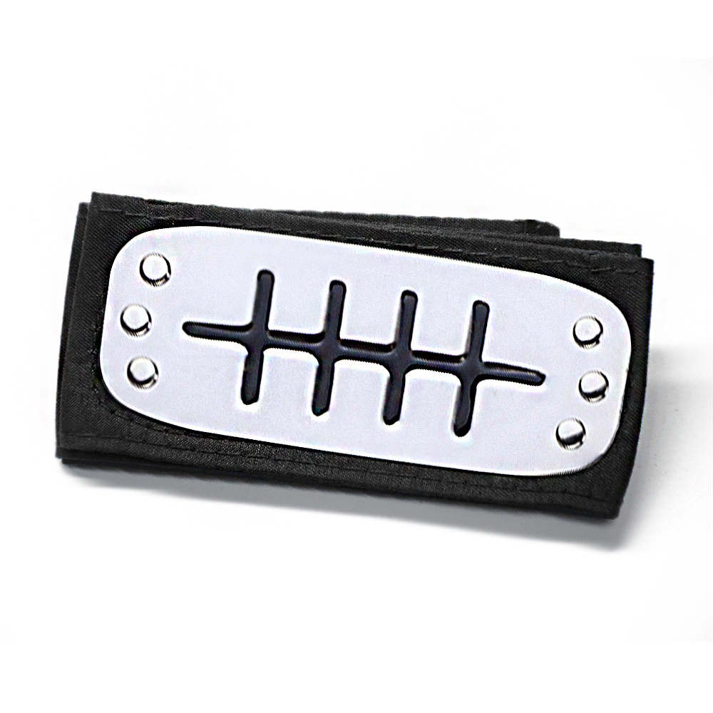 Повязка отступника Деревни Скрытого Дождя / Бандана на лоб / Протектор ...