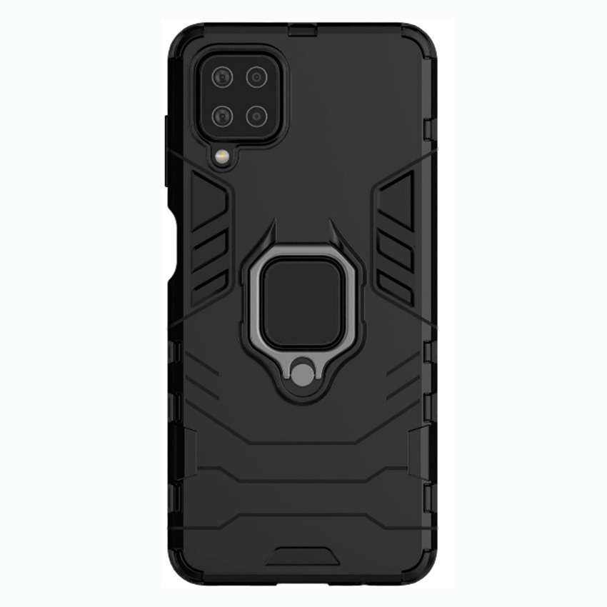 Чехол противоударный для Samsung A12 и M12 / Самсунг А12 и М12 (Черный ...