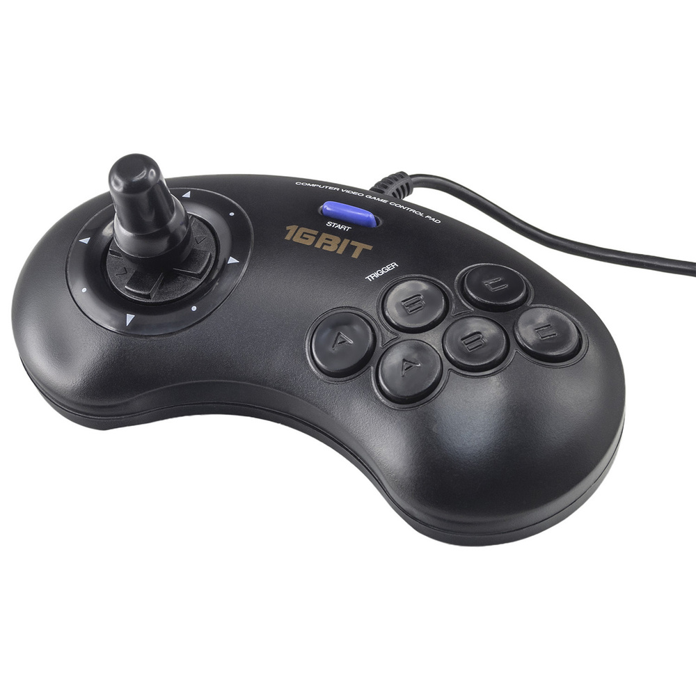 Retro Genesis Controller 16 Bit Arcade Max джойстик проводной купить на ...