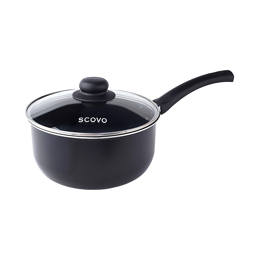 Ковш антипригарн. consul 16 см, 1,3 л стекл. крышка Scovo купить на OZON по низкой цене (1994759297)