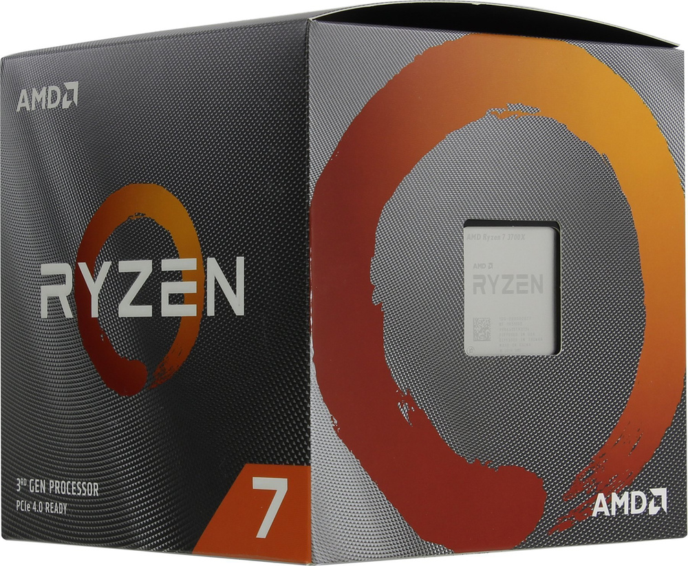 Процессор AMD 100-100000071BOX Ryzen 7, BOX (с кулером), 8 яд., 3.6 ГГц ...