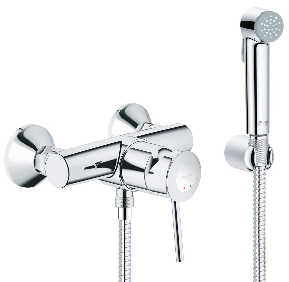 Гигиенический душ Grohe BauClassic, хром купить на OZON по низкой цене ...