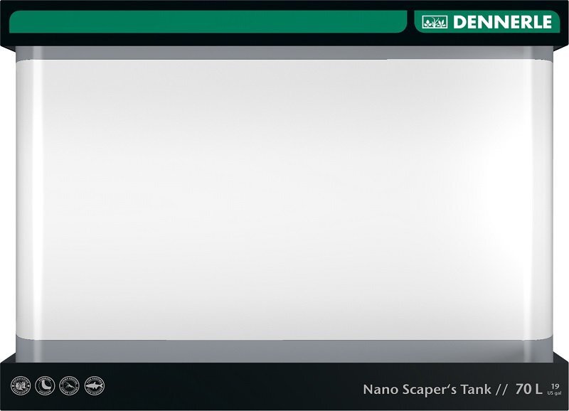 Аквариум Dennerle Nano Scaper's Tank 70 литров купить на OZON по низкой ...
