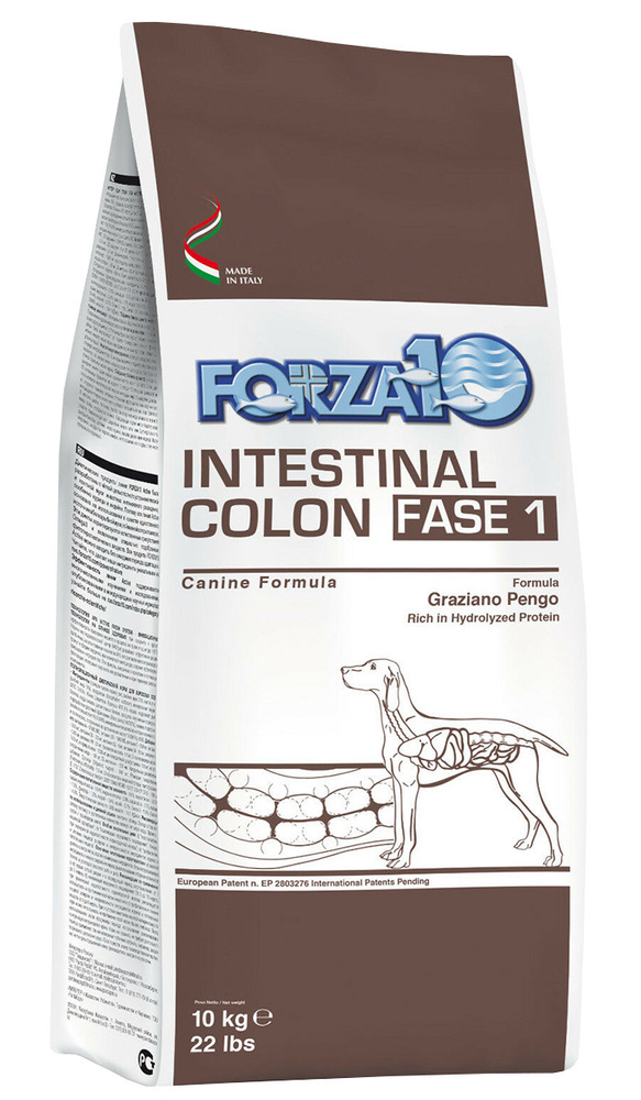 Сухой корм FORZA10 DOG INTESTINAL COLON FASE 1 для взрослых собак всех ...