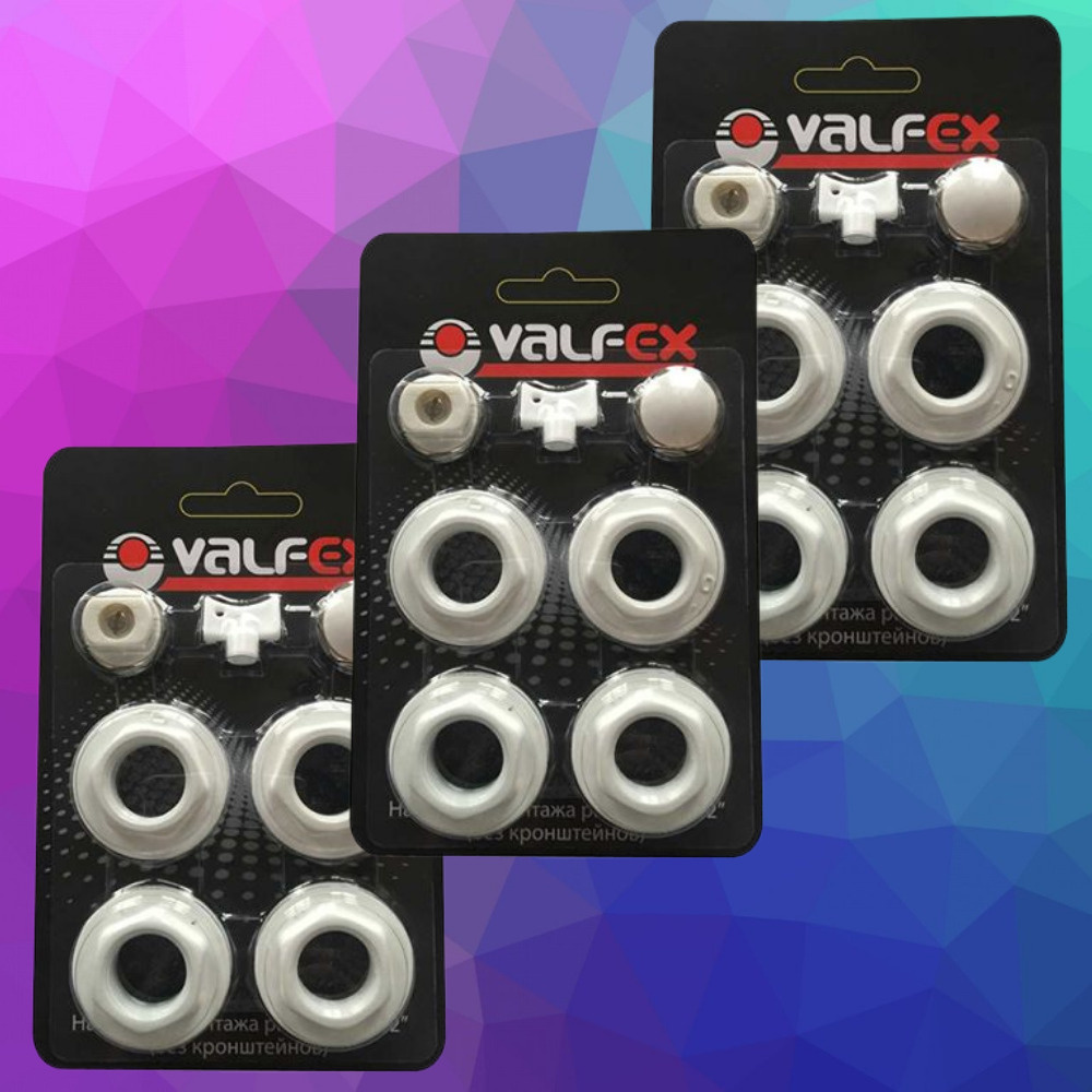 Монтажный комплект для радиатора Valfex MKDR, Биметалл, Алюминий купить по доступной цене с ...