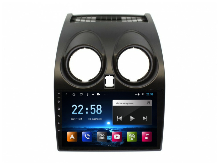 Автомагнитола для NISSAN Qashqai J10 (2006-2015), Android 9 (API28), 1/ ...