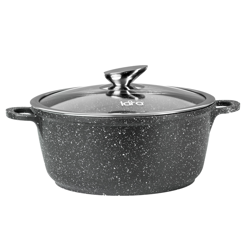 кастрюли LARA LR02-204 RIO CHOCO 4.2л - купить с доставкой по выгодным ценам в интернет-магазине ...
