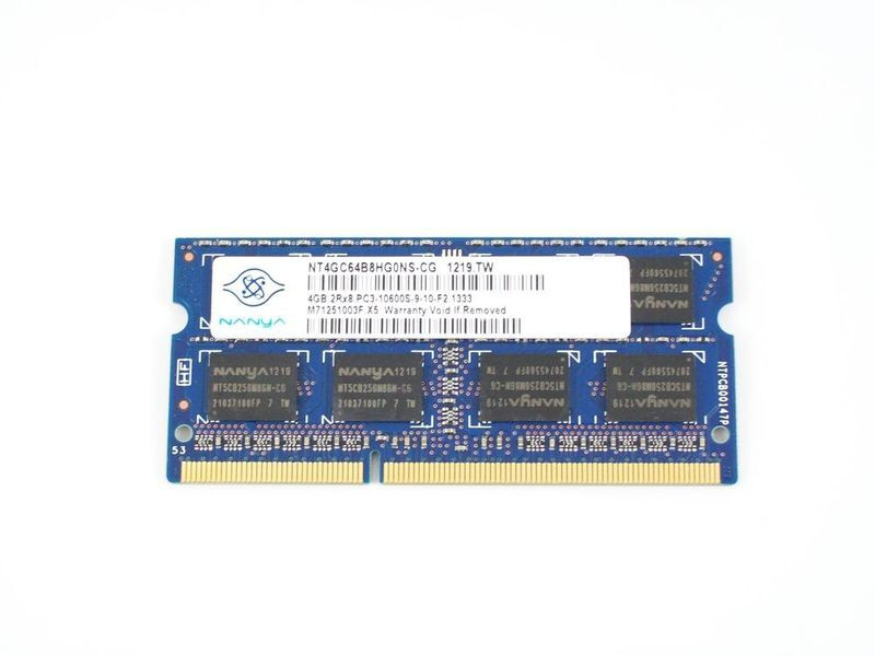 Модуль оперативной памяти Nanya Ddr3 4gb 1333 Mhz Pc3 10600s Sodimm